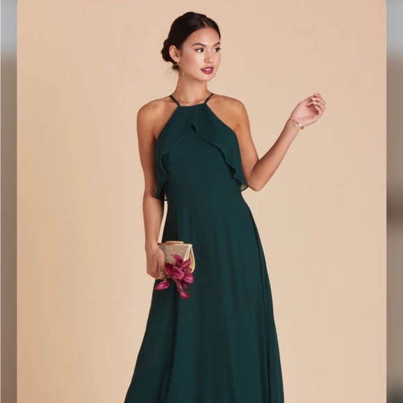 Birdy Grey | Dresses | Emerald Green Birdy Grey Bridesmaid Dress | Poshmark
